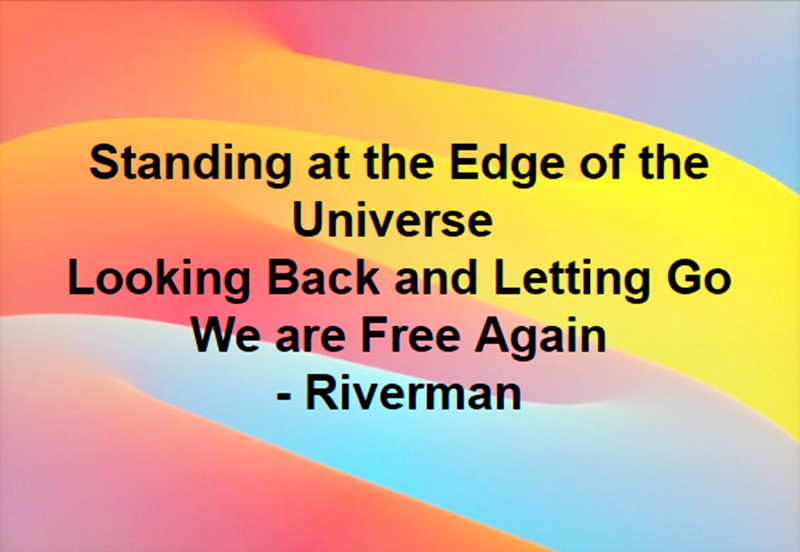 Standing At The Edge | Reflections of Riverman